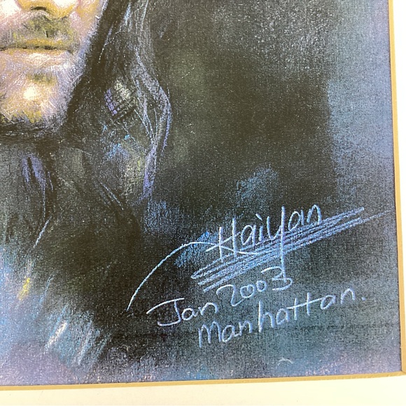 Haiyan | Art | Haiyanoriginal Signed Litho Lord Of The Rings | Poshmark